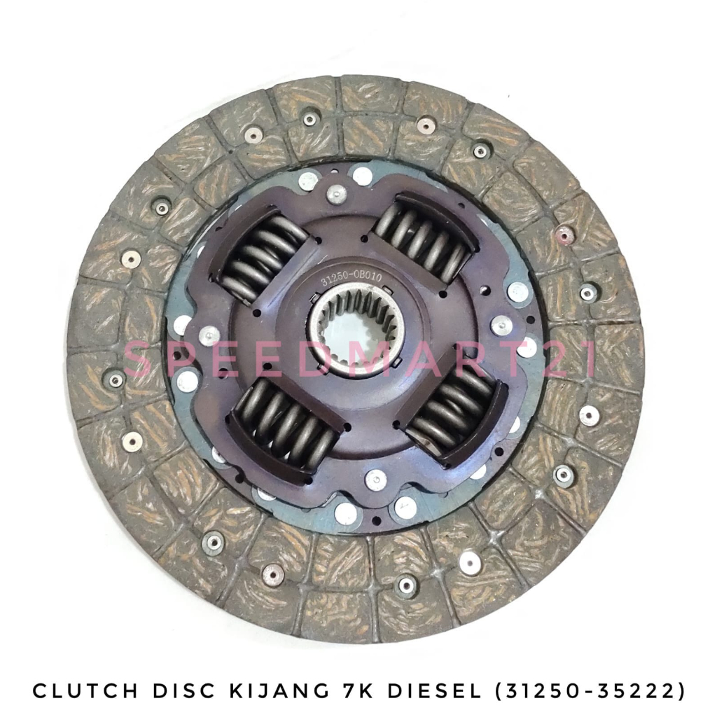 Jual CLUTCH DISC / KAMPAS KOPLING KIJANG 7K DIESEL (31250-35222 ...