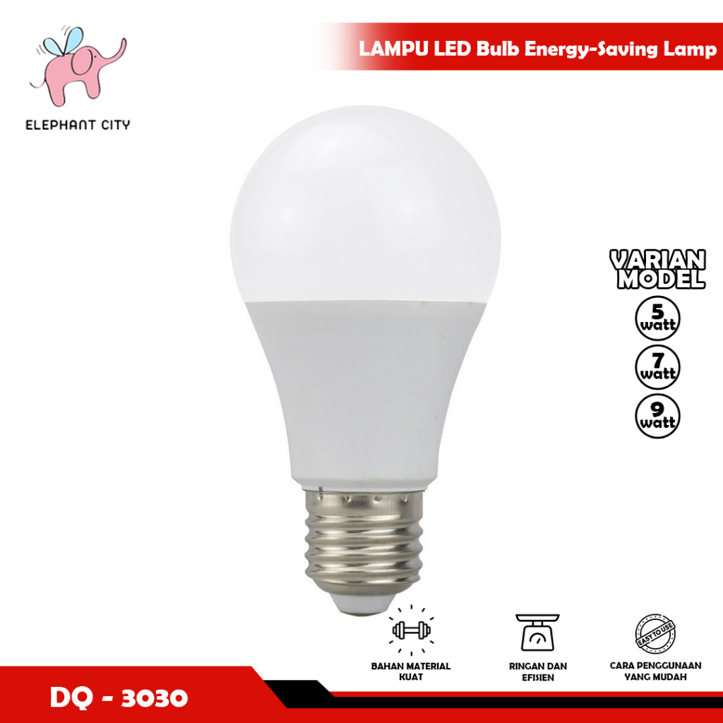 Jual Lampu LED Warna Putih Terang 5-9w - Elephant_city | Shopee Indonesia