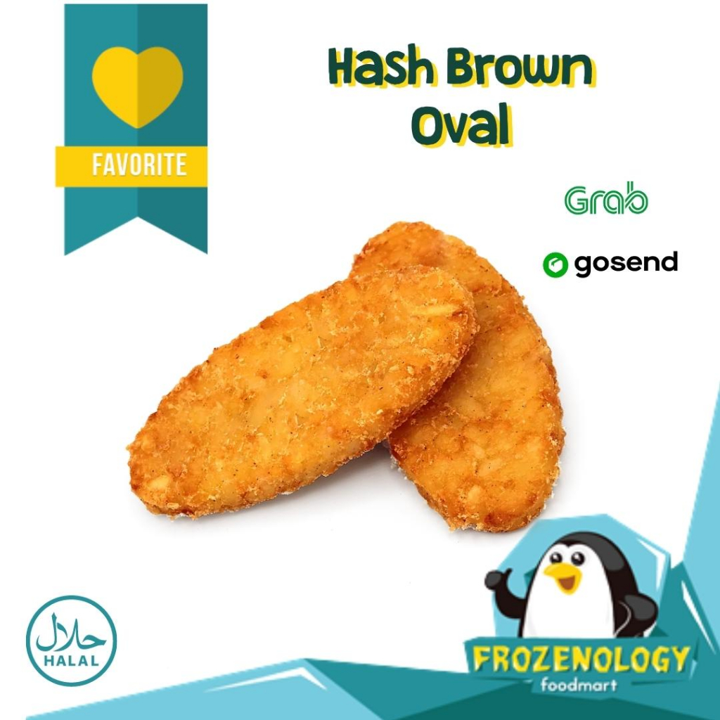 Jual Potato Long Cut Oval Hash Brown Belgian Crunchy French Fries ...