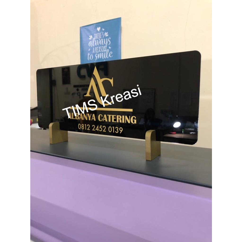 Jual Papan Nama Meja Akrilik | Sign Table | Sign Nama | Akrilik ...