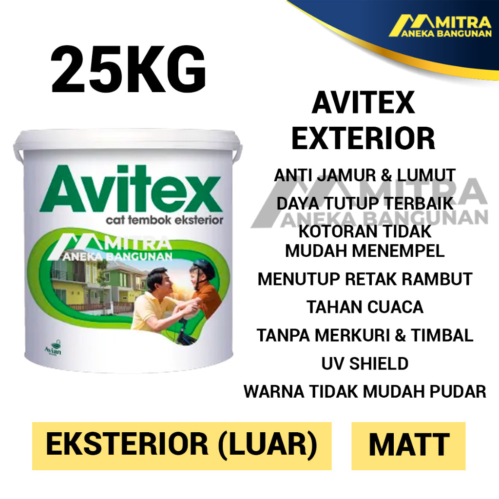 Jual CAT TEMBOK AVITEX 25 KG PAIL DAY DREAMER G24 003 / AVITEX INTERIOR ...