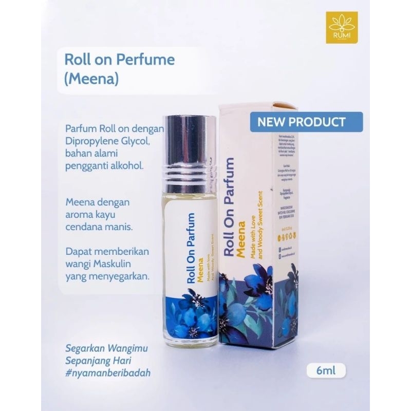 Jual parfum roll parfum deodoran roll parfum rumi lima waktu | Shopee ...