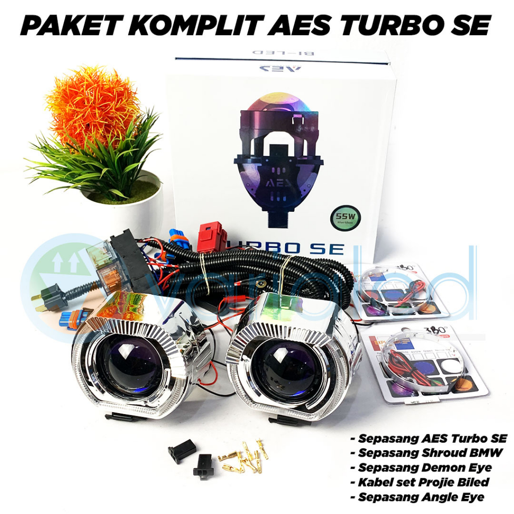 Jual Paketan Projie Biled AES Turbo SE Experince SHROUD BMW NEW OLD DE ...
