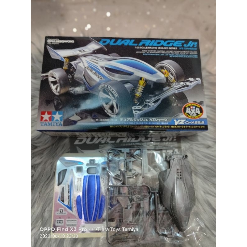 Jual Tamiya 18096 Bodi Body Dual Ridge Jr Vz Chassis + Decal + Dus Box ...