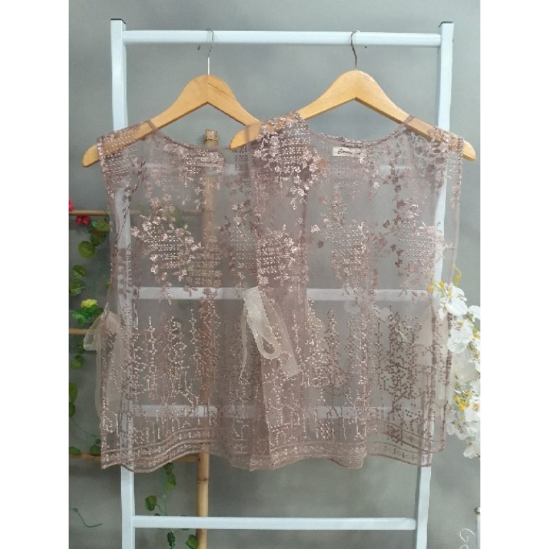 Jual ~Kinara Outer Brukat Premium | Outer Wanita | Outer Kondangan ...