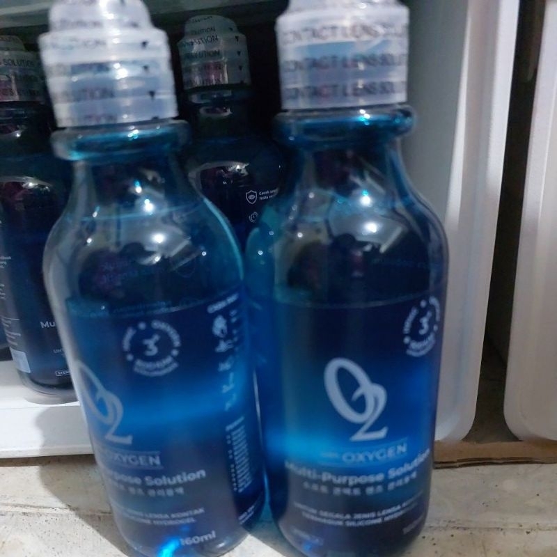 Jual TERBARU O2 160 ml Cairan soflen Air soflen O2 oksigen all in one solutions | Shopee Indonesia