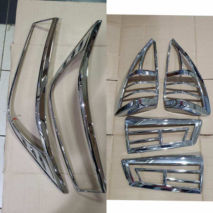 Jual Paket List Lampu DB Mobil ALL NEW INNOVA REBORN Chrome | Shopee ...