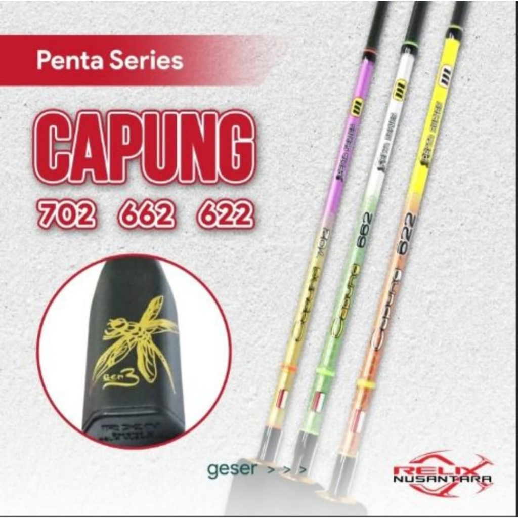 Jual Stick Joran Pancing UL RELIX NUSANTARA CAPUNG Gen 3 (PENTA SERIES ...