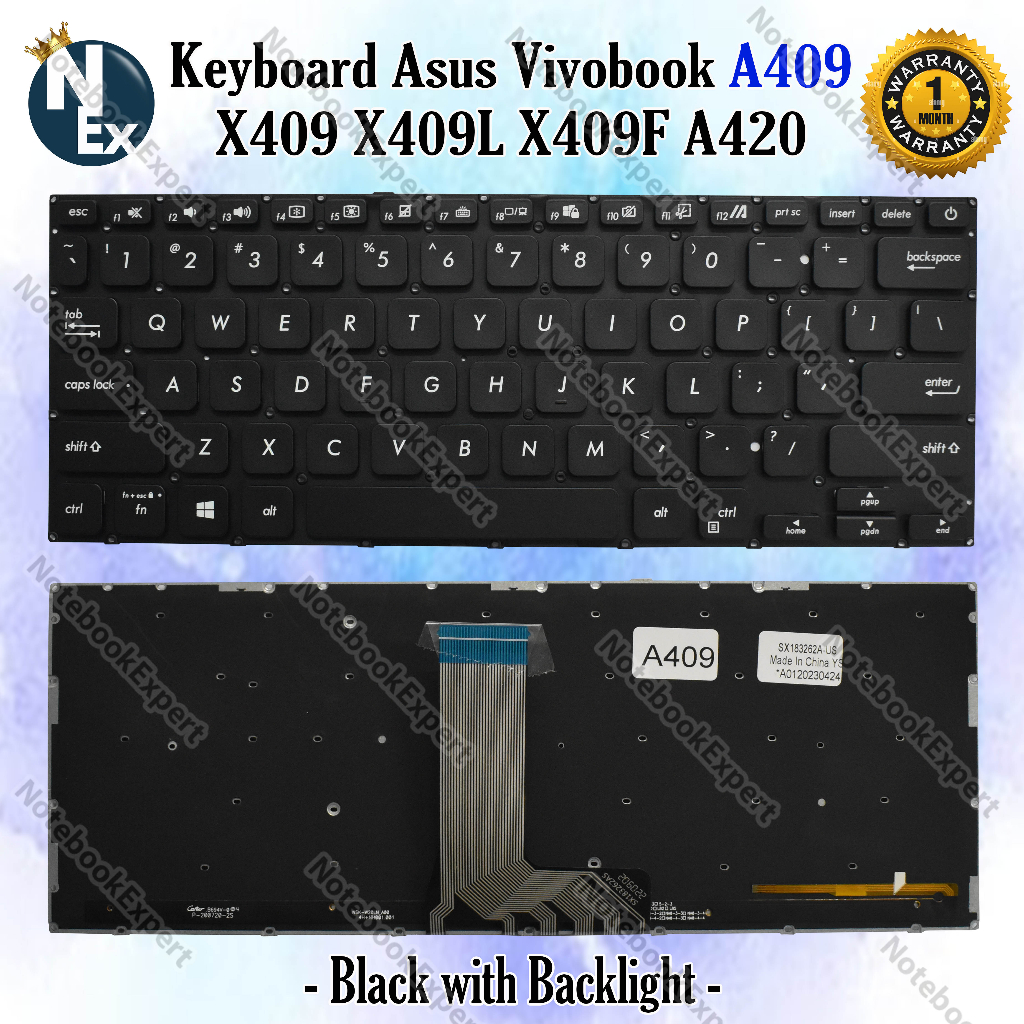 Jual Keyboard Asus Vivobook A416 A416M A416MA A416J A416JP Black ...