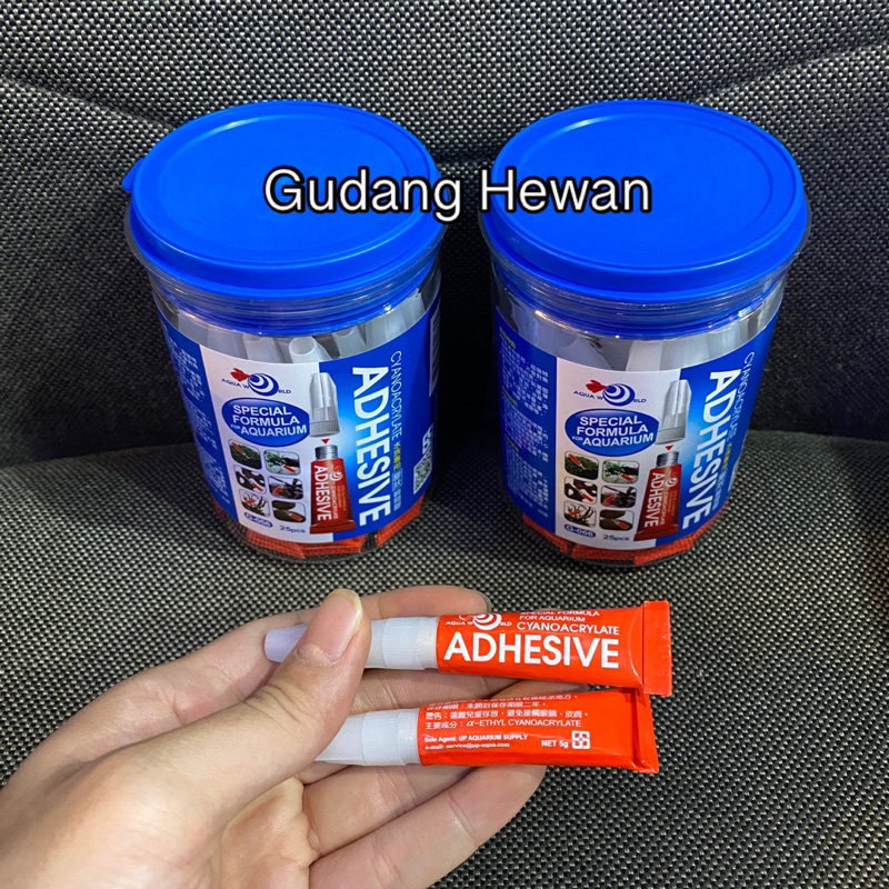 Jual LEM ADHESIVE 5 GRAM / 1 PCS - LEM TANAMAN AQUASCAPE ...