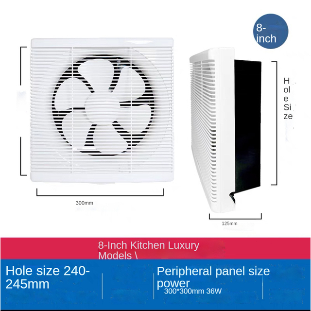 Jual Exhaust Fan Dinding / Kipas Angin Hexos Exhaust fan 6/8/10/12 inch ...