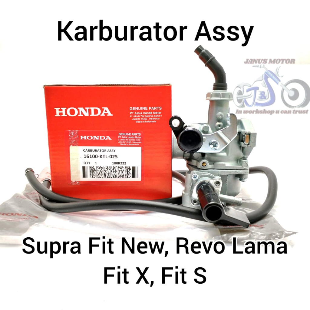 Jual Karburator assy Supra Fit New Revo Lama Pertama Fit X S Honda KTL ...