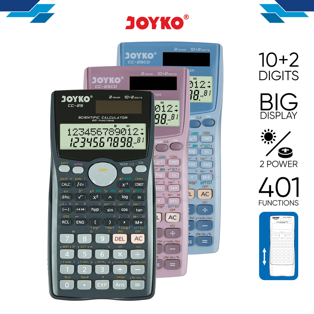 Jual Kalkulator Scientific Terlengkap & Harga Terbaru Mei 2026 | Shopee ...