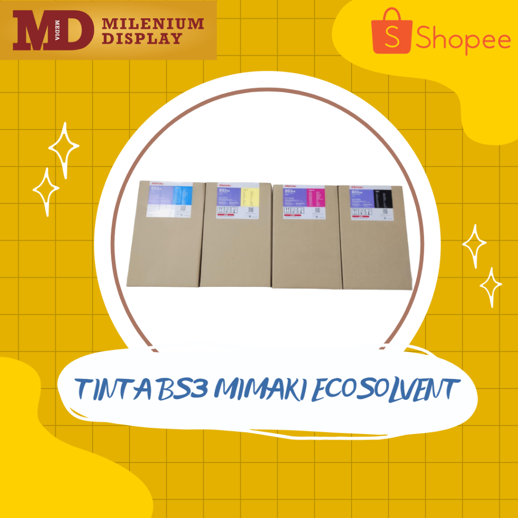 Jual TINTA BS3 MIMAKI ECOSOLVENT | Shopee Indonesia