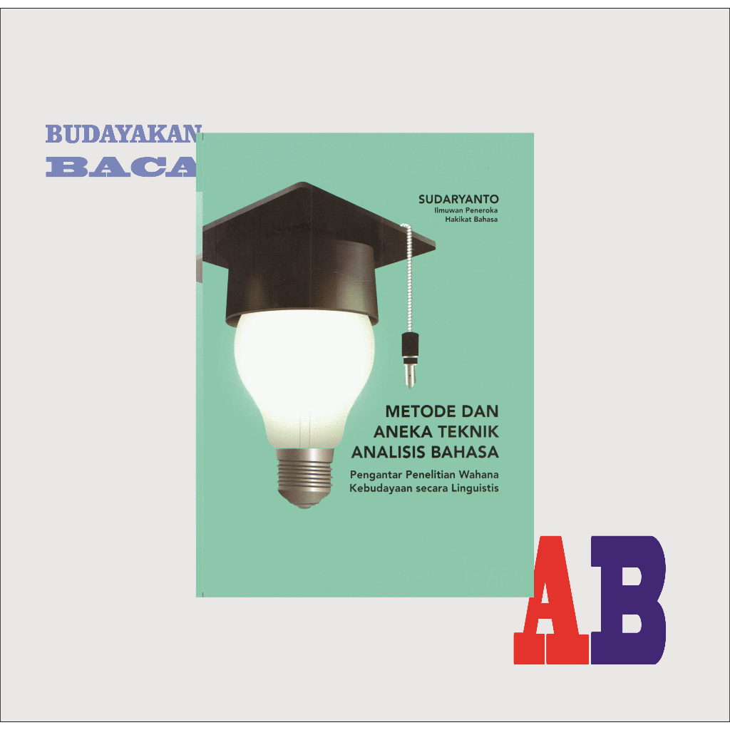 Jual METODE DAN TEKNIK ANALISI BAHASA - SUDARYANTO | Shopee Indonesia