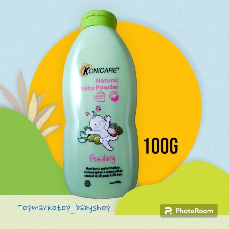 Jual Konicare Natural Baby Powder 100g | Shopee Indonesia
