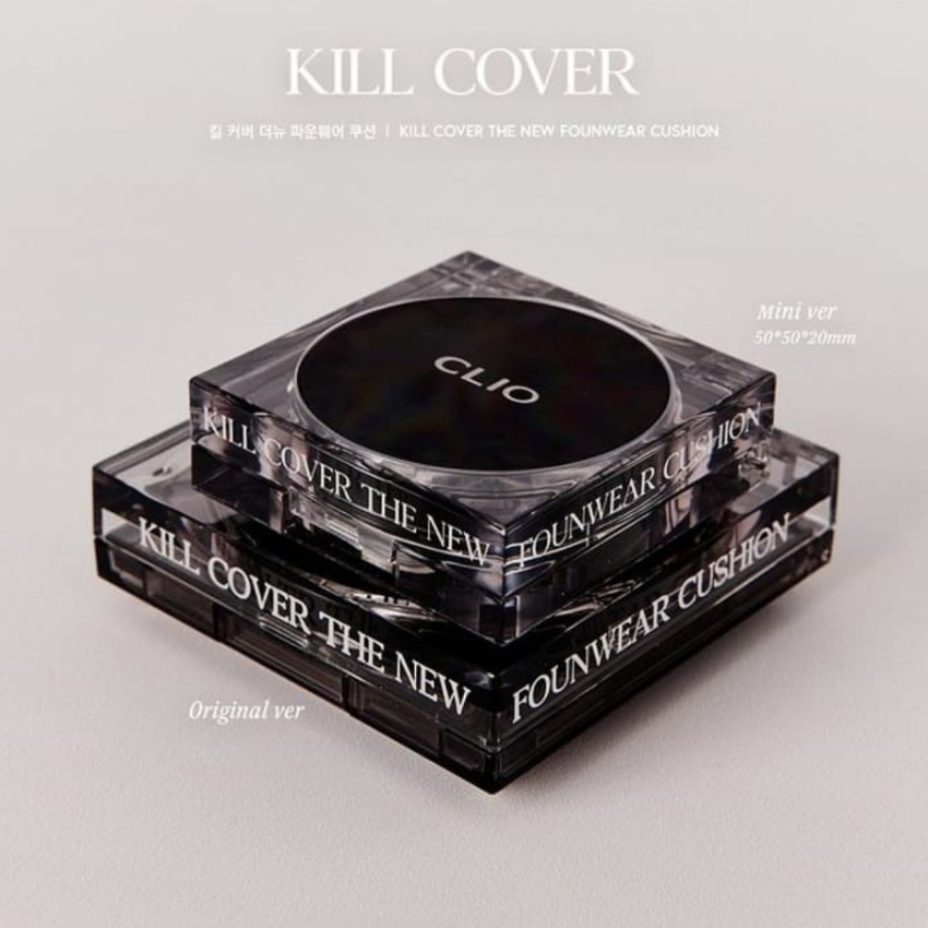 Jual (MINI SIZE) CLIO KILL COVER THE NEW FOUNWEAR CUSHION *New Product ...