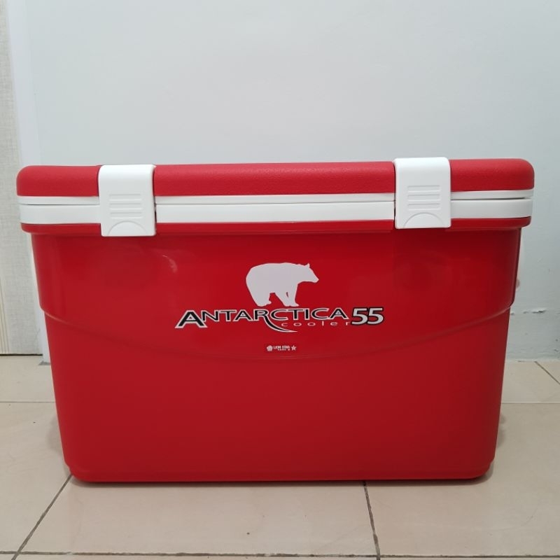 Jual 10 COOLERBOX 55 Liter LION STAR Warna MERAH harga murah meriah ...