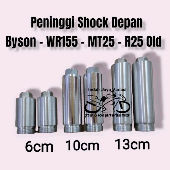 Jual Peninggi Shock Depan Byson Karbu Byson Fi Injeksi 15cm | Shopee ...