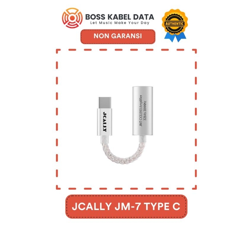 Jual Jcally JM7 Hires DAC Dongle Adapter Audio CX31993 Usb C To 3.5mm ...