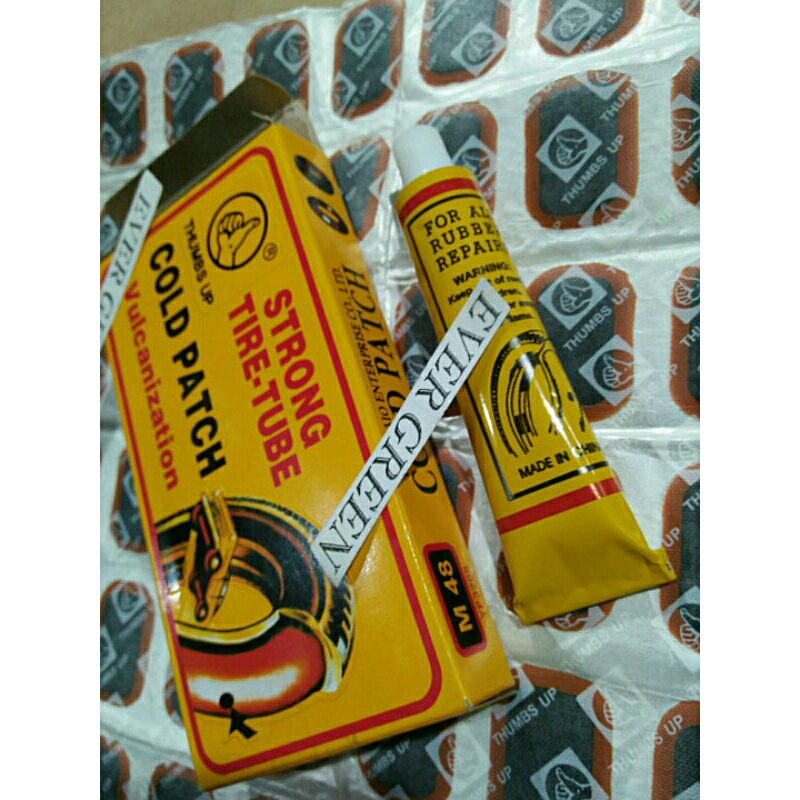 Jual Alat Tambal Ban Tip Top (1 pak : 48 pcs) + Lem Tube Refill Thumbs ...