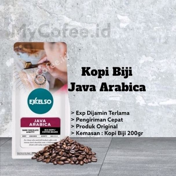 Jual Kopi Excelso Java Arabica Biji 200g | Shopee Indonesia Jual Kopi Excelso Java Arabica Biji 200g | Shopee Indonesia