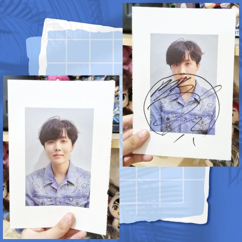 Jual BTS Sign Lembaran Jhope Sign Album LYS Tear Ver R Official ...