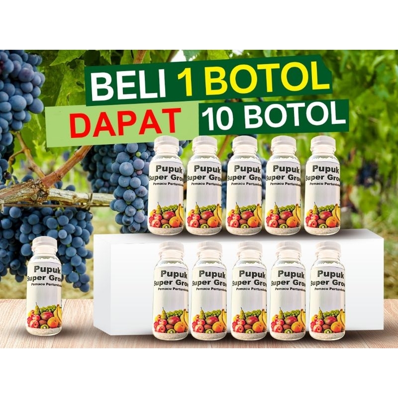 Jual Pupuk super grow | Shopee Indonesia