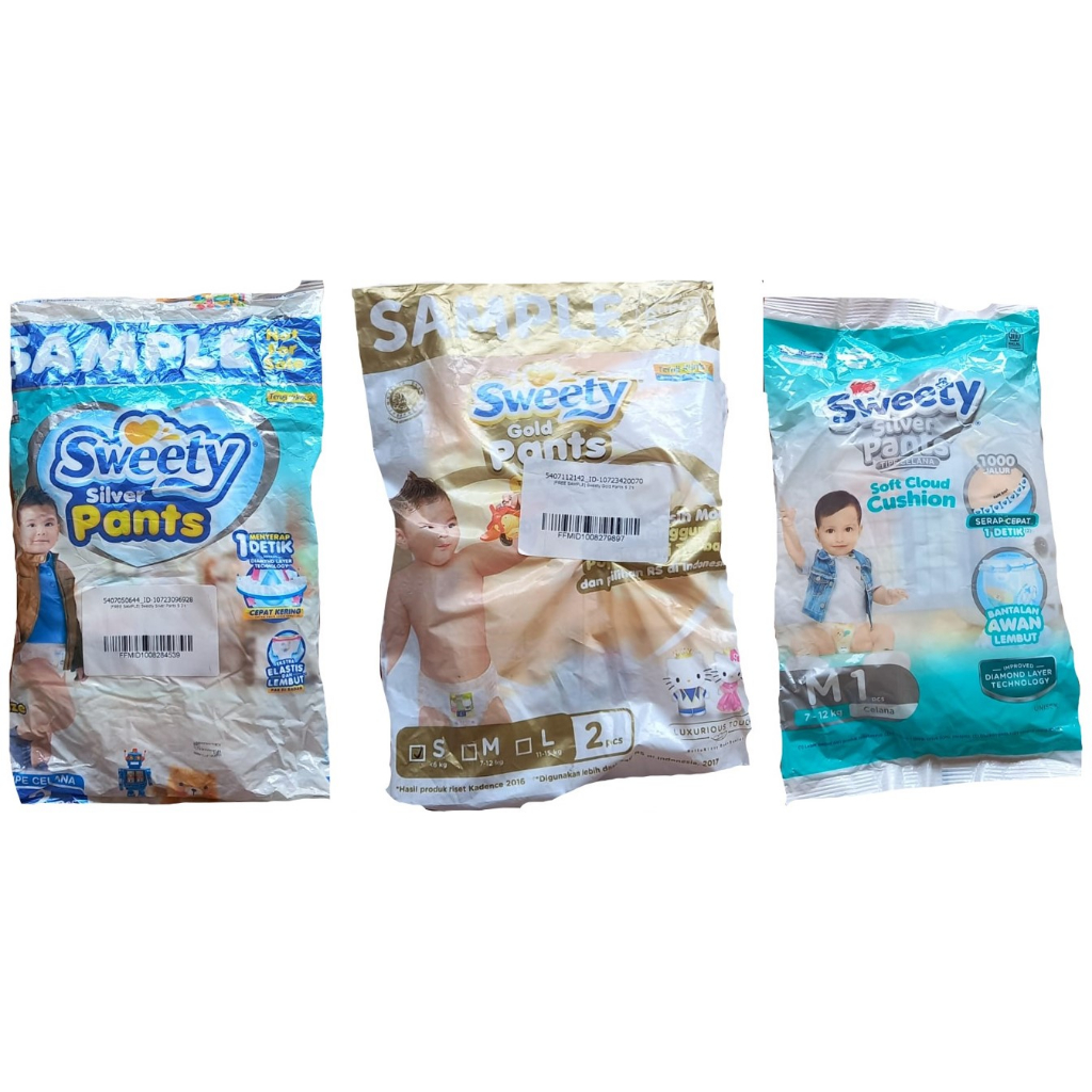 Jual Sweety Silver Pants S M Gold S sachet | Shopee Indonesia