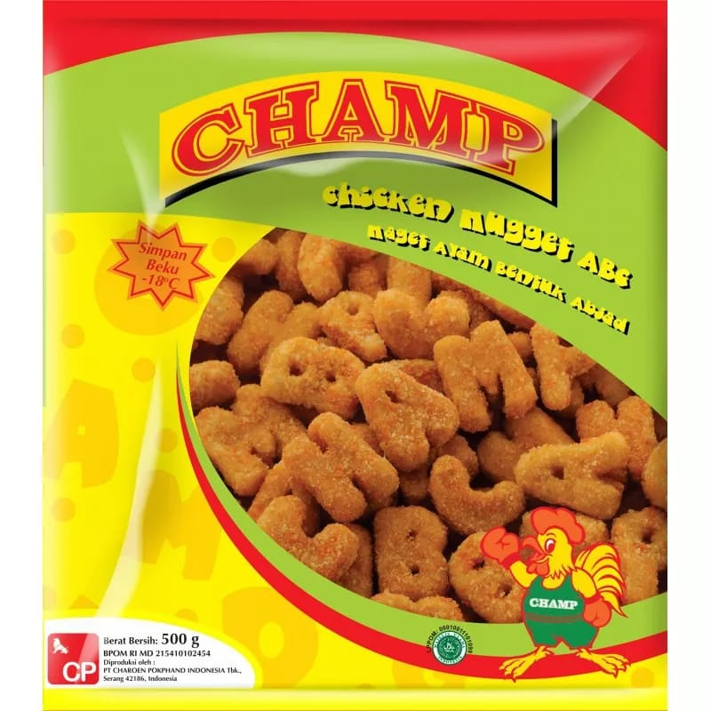 Jual Champ Nuget ABC 500 g (Khusus Gosend dan Grab Surabaya) | Shopee ...