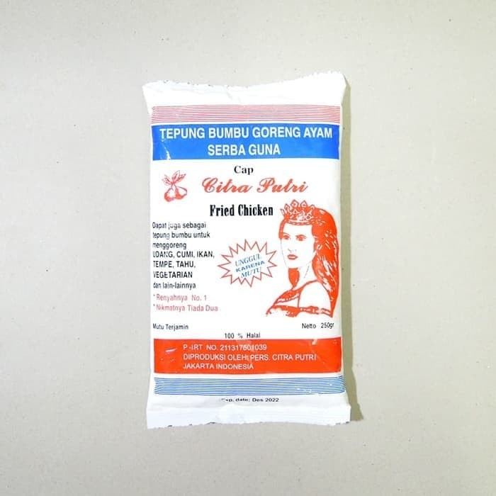 Jual TEPUNG PUTRI 250gr Citra putri bumbu goreng serbaguna vegetarian ...