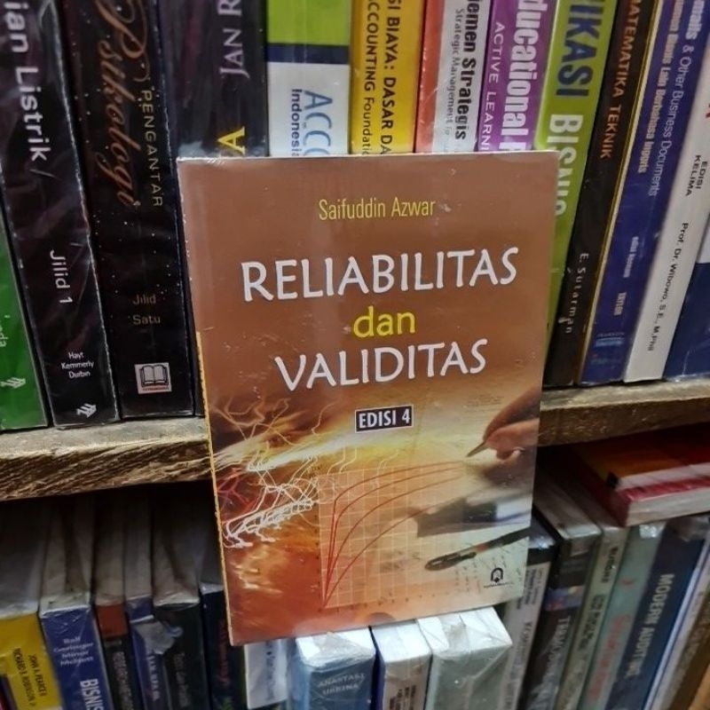 Jual Reliabilitas dan Validitas edisi 4 by Saifuddin Azwar | Shopee ...