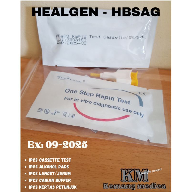 Jual Satuan Alat tes HBSAG Healgen akurat lengkap | Shopee Indonesia