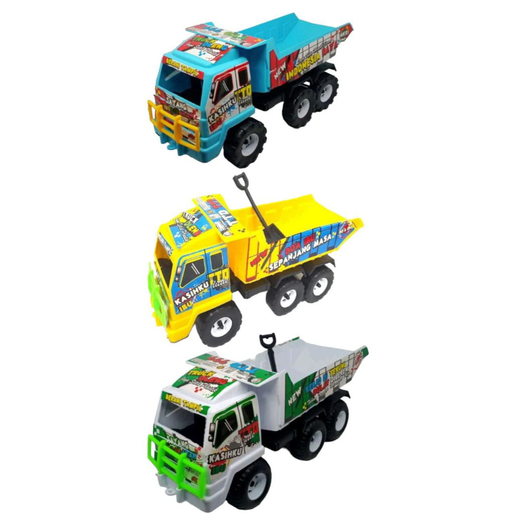 Jual Mainan Mobil Truk Tronton Mobil Pengangkut Pasir Mobil Truck ...