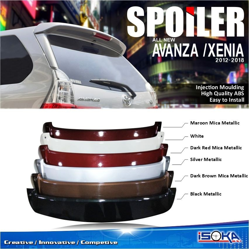 Jual Spoiler All New Avanza/Xenia 2012-2018 | Shopee Indonesia