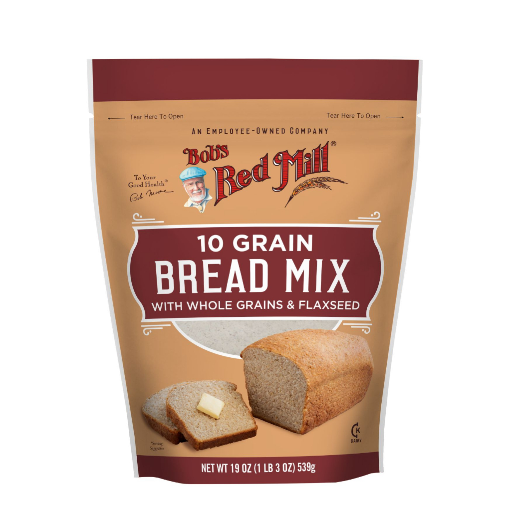Jual Bob’s Red Mill 10 Grain Bread Mix 539gr (Tepung Roti) | Shopee ...