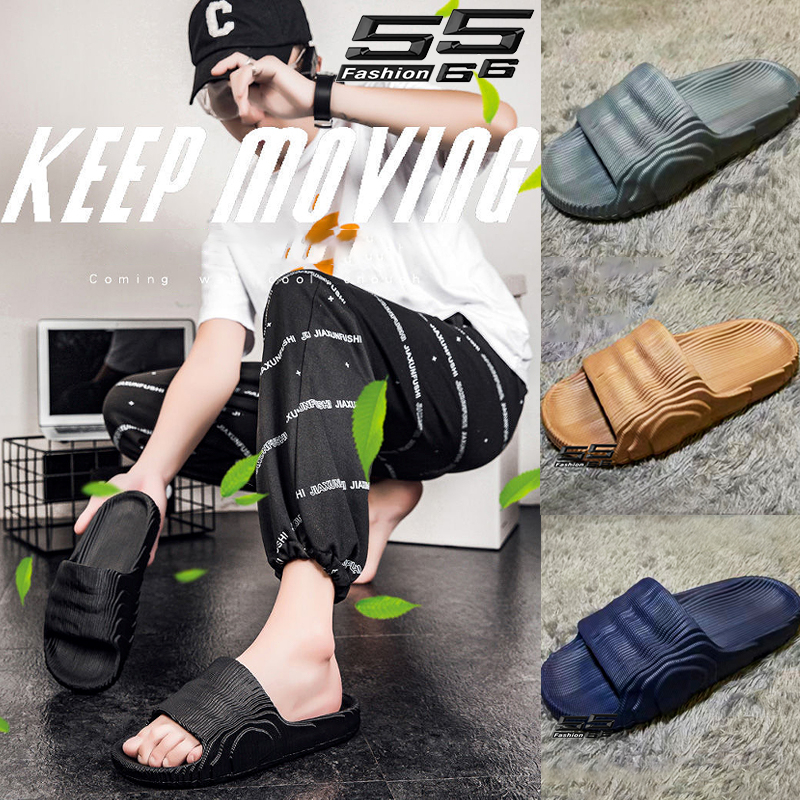 Jual 5566 Sandal Pria Wanita Karet Jelly Sendal Flat Selop Rumah ...