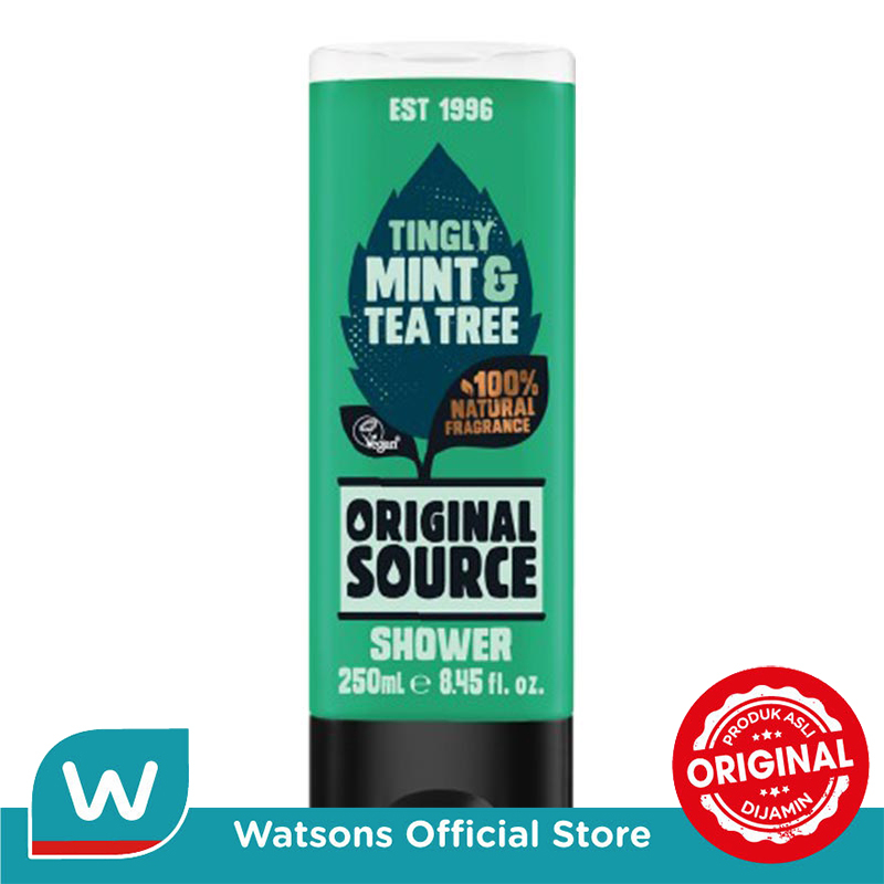 Jual ORIGINAL SOURCE Shower Mint & Tea Tree 250ml | Shopee Indonesia