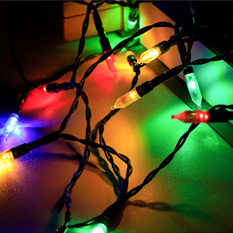 Jual Lampu Natal Hias Warna-warni 3 Meter Motif Bulan Bintang Crystal ...