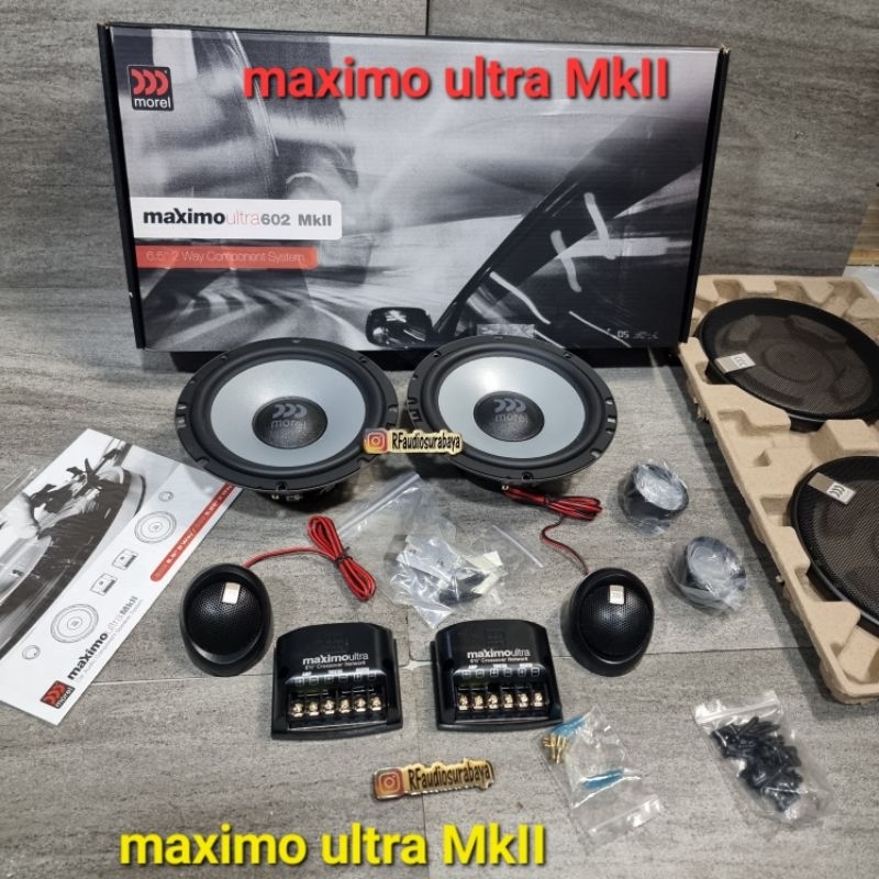 Jual Speaker morel maximo ultra 602 MKII 2 way original england ...