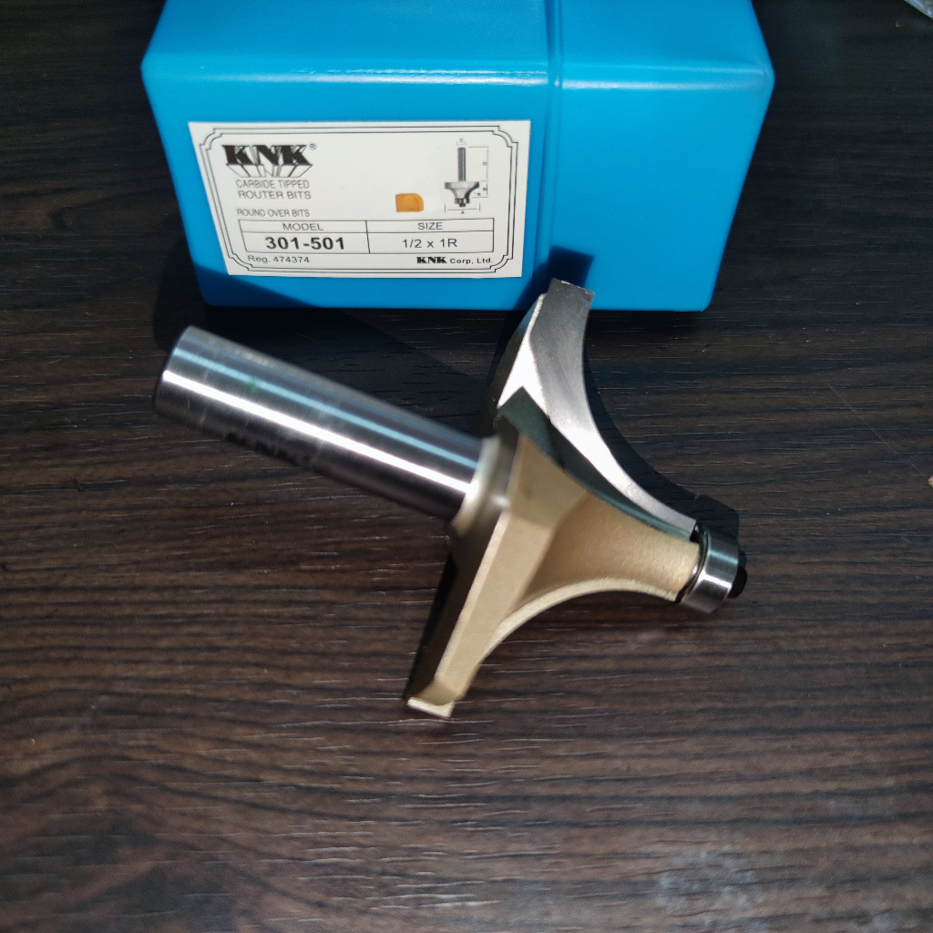 Jual MATA PROFIL KAYU ROUTER BITS 301-501 KNK (1/2 X 1R) | Shopee Indonesia