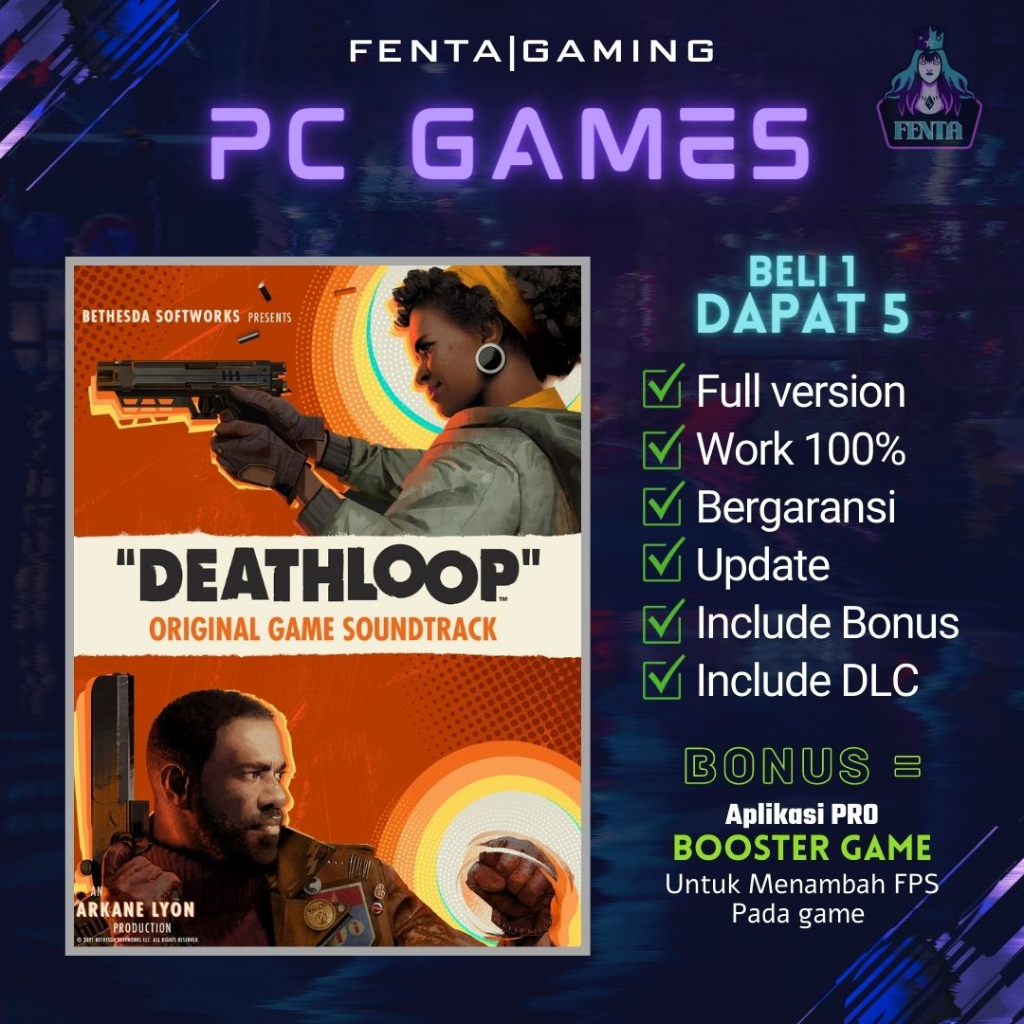 Jual DEATHLOOP DELUXE EDITION - GAME PC - GAME LAPTOP | Shopee Indonesia
