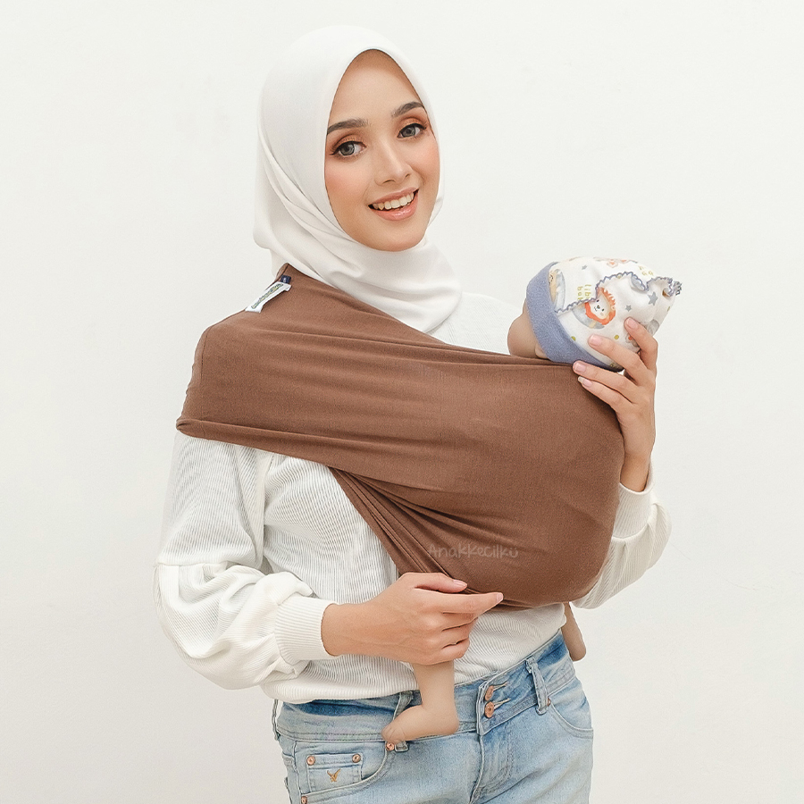 Jual Anakkecilku Gendongan Bayi Instan Geos Basic Polos | Shopee Indonesia