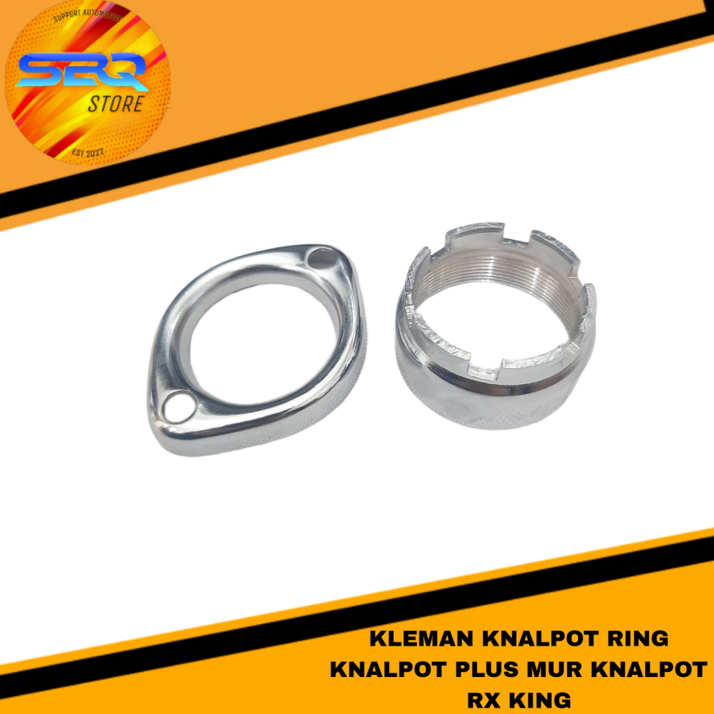 Jual KLEMAN KNALPOT RING/CINCIN KNALPOT PLUS MUR KNALPOT SAMBUNGAN ...