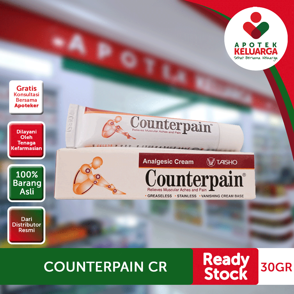 Jual Counterpain Cream 30 g | Shopee Indonesia