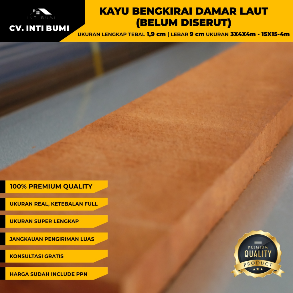 Jual Kayu Bengkirai Damar Laut Batangan Ukuran 3 x 4 x 4 meter SUDAH ...