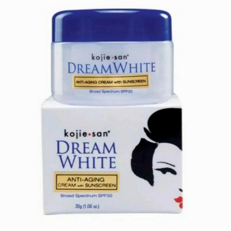 Jual Kojie san Dream White Anti Aging Cream Sunscreen spf 30 30g ...