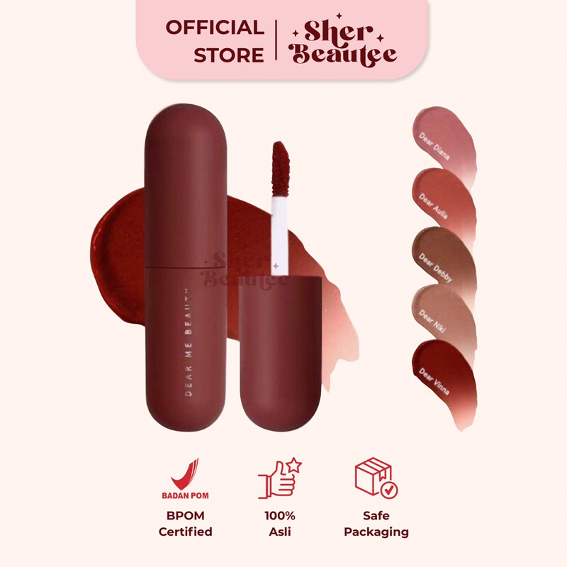 Jual Dear Me Beauty Velvet Lip Tint 3.5ml - Liptint | Shopee Indonesia
