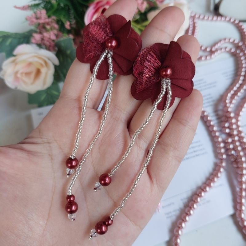 Jual R/AY READY SIAP KIRIM Aplikasi tempelan kebaya bunga 3D AYUMI ...