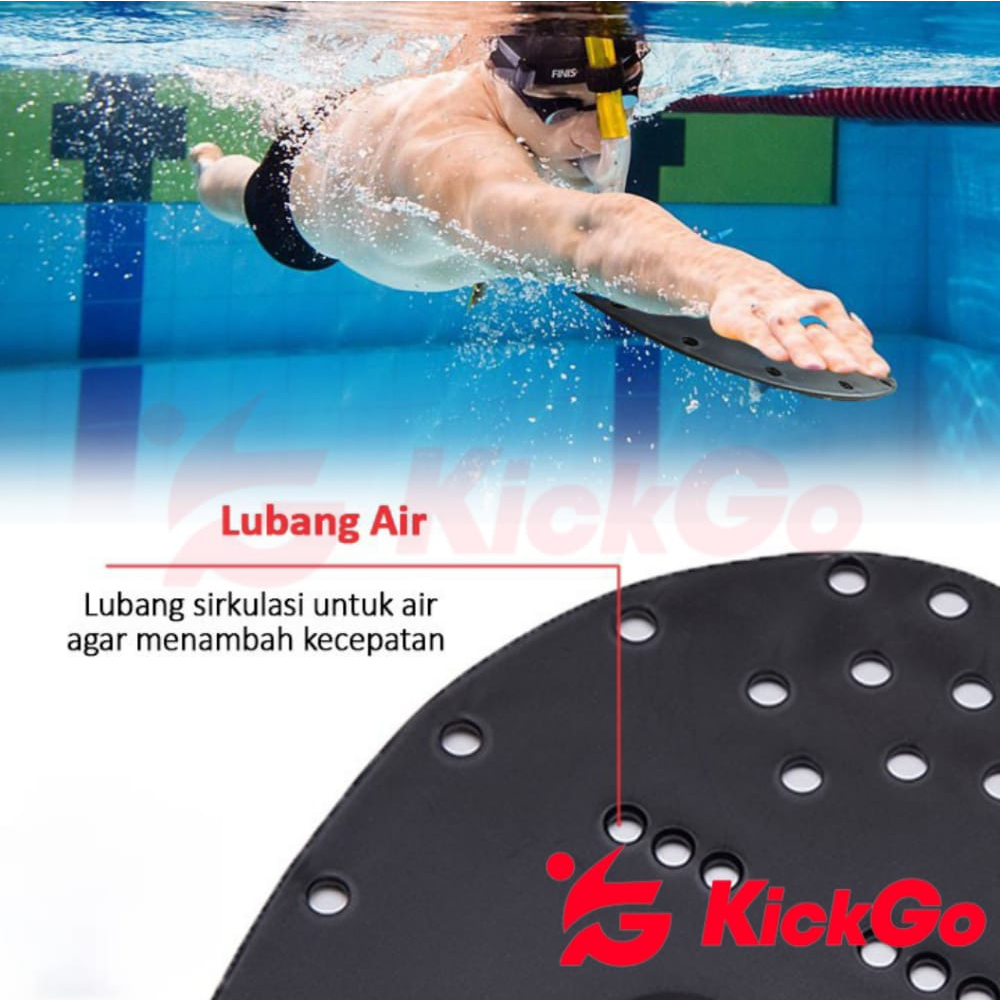 Jual KickGo Tangan Katak Renang Alat Bantu Teknik Renang Hand Paddle ...